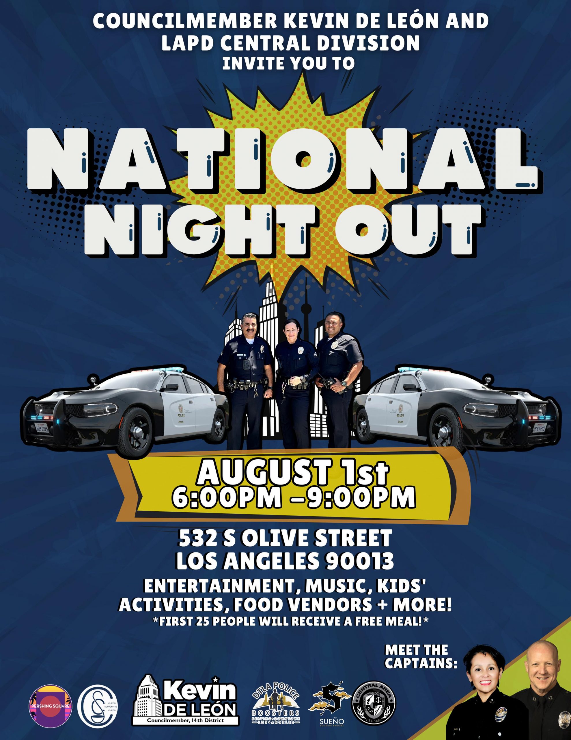 National Night Out – Downtown Los Angeles Neighborhood Council